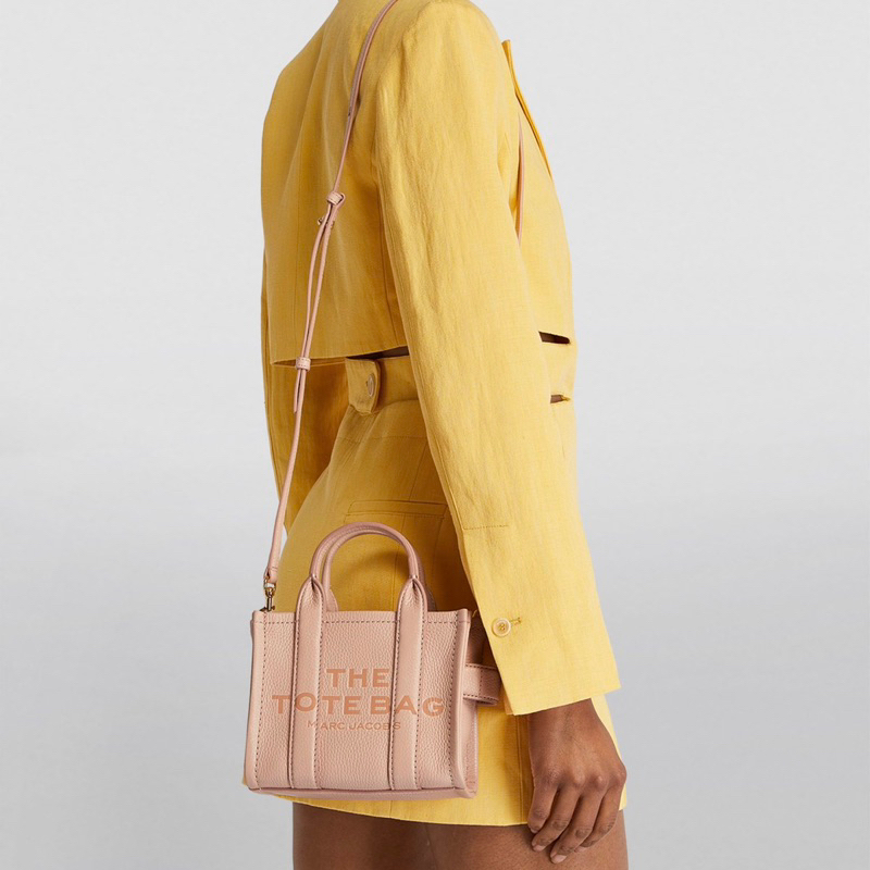 Jual Original Marc Jacobs The Leather Micro / Mini Tote Bag | Shopee ...