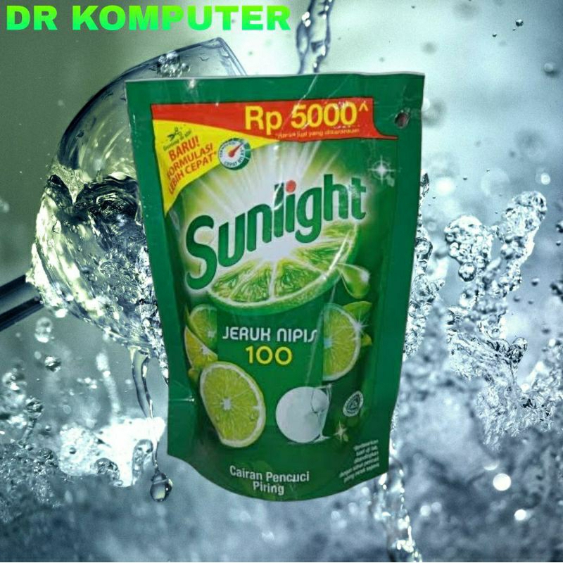 Jual Sunlight jeruk nipis 100/anti bau 175ml sabun cuci piring cair | Shopee Indonesia