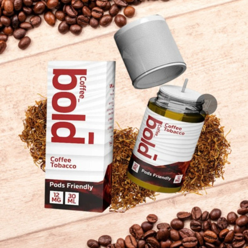 Jual LIQUID BOLD COFFEE COFFEE TOBACCO 30ML 12MG | Shopee Indonesia