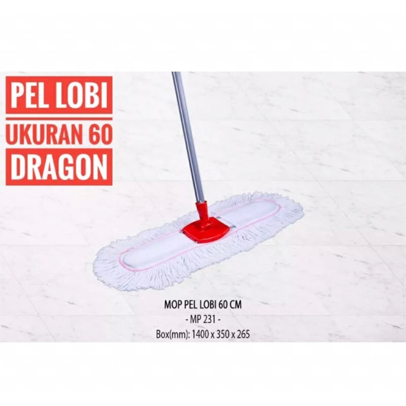 Jual MOP PEL LOBI DRAGON 60cm | Shopee Indonesia