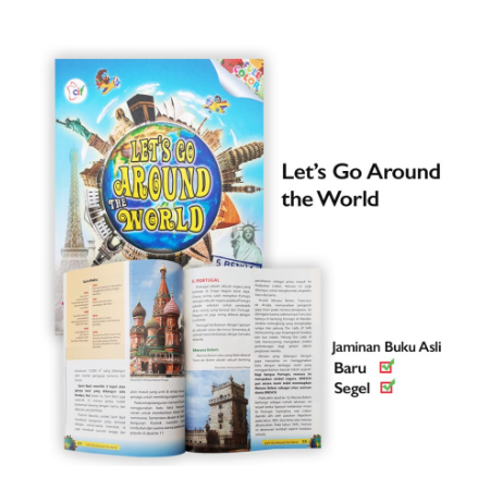 Jual Buku Lets Go Around The World Berpetualangan ke Lima Benua ...