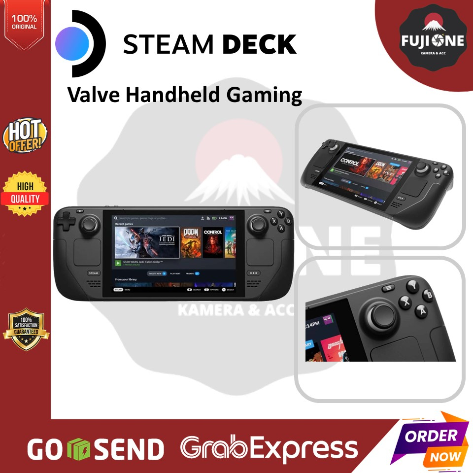 Jual Steam Deck Valve Handheld Gaming 64GB 256GB | Shopee Indonesia