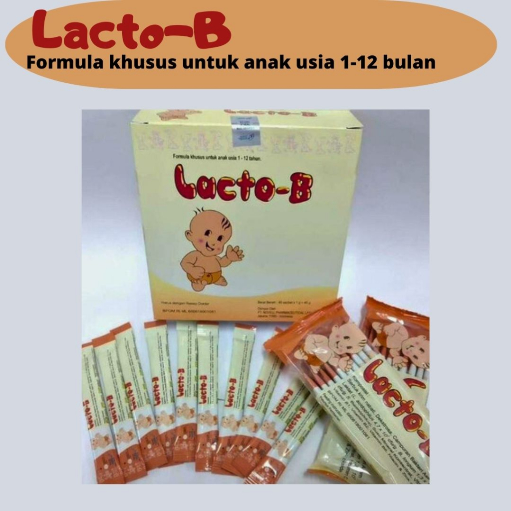 Jual Lacto-B Sachet Probiotik untuk membantu memelihara dan mengobati ...