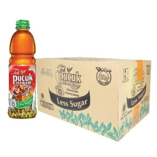 Jual Teh Pucuk Harum Less Sugar Minuman 350 ml 1 Dus Isi 24 Botol ...