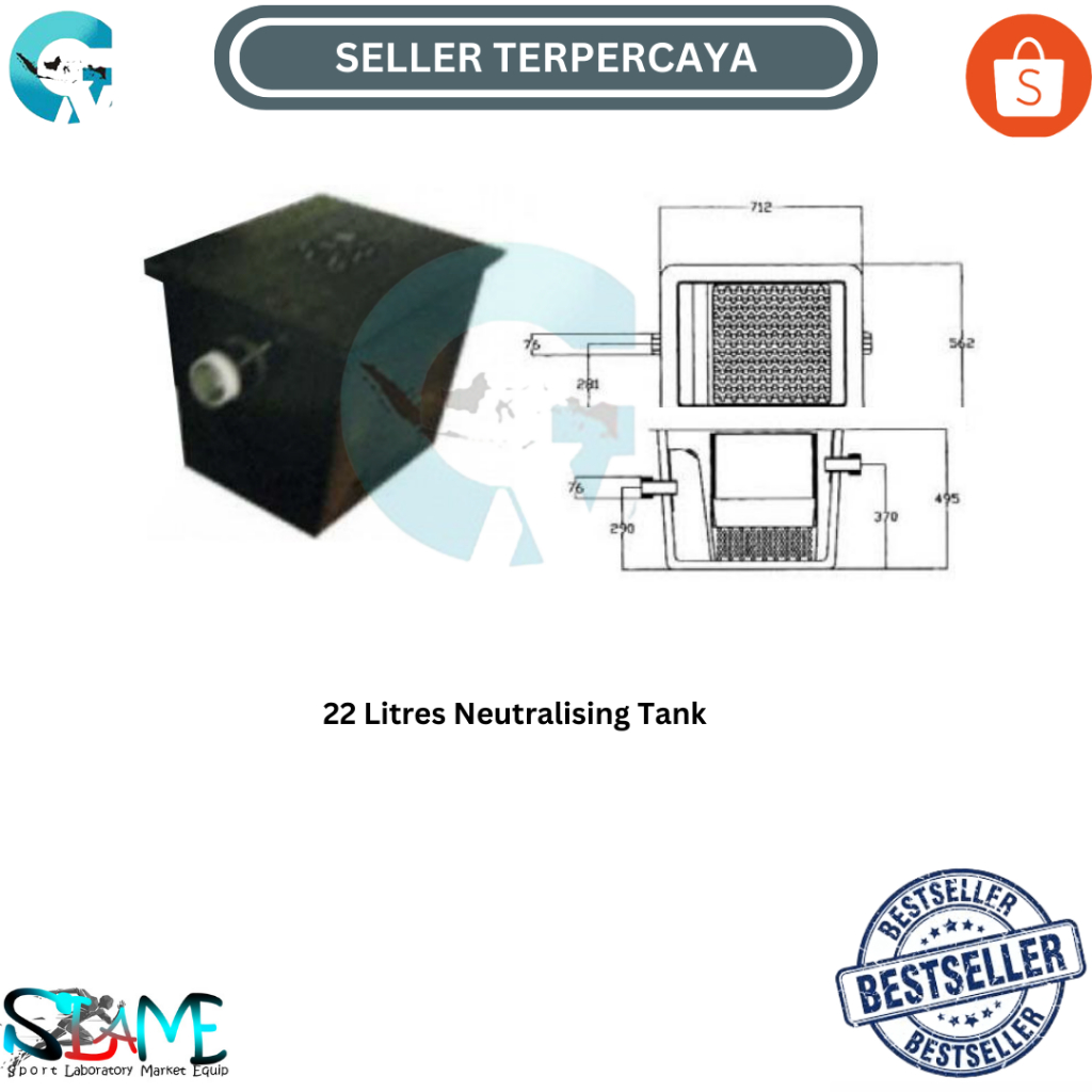 Jual 22 Litres Neutralising Tank | Shopee Indonesia