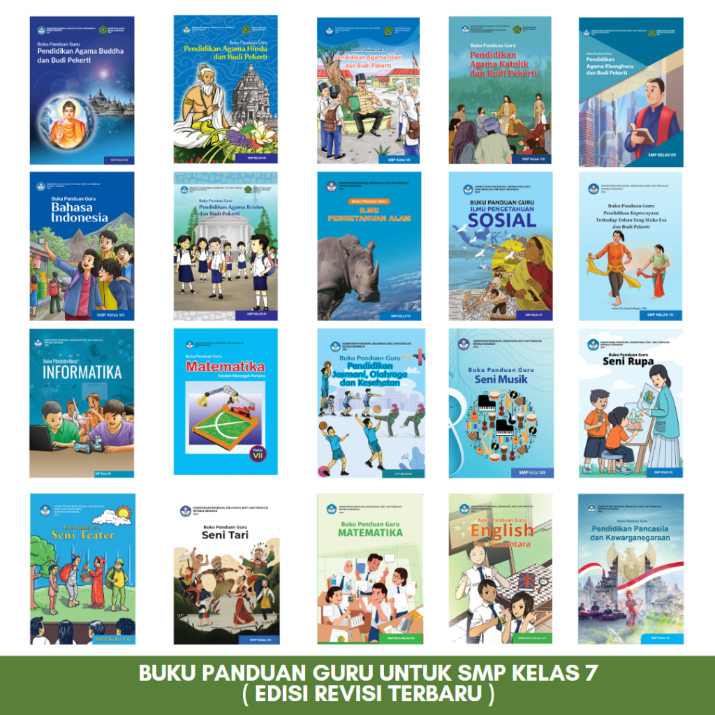 Jual Buku Panduan Guru Kurikulum Merdeka Kurikulum Kemerdekaan Kelas 7 SMP - KEMENDIKBUD ...