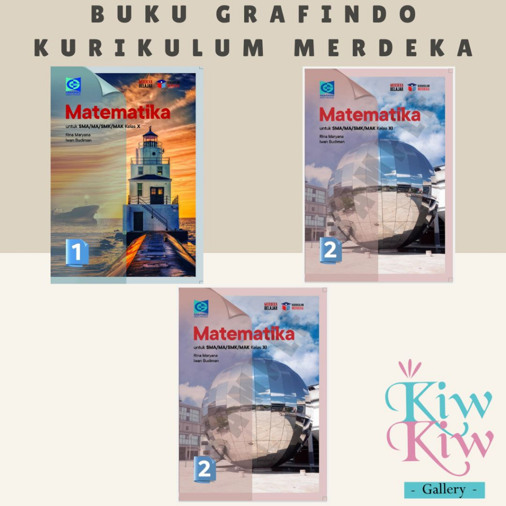 Jual Buku Matematika Kelas 10, 11, 12 SMA/MA Kurikulum Merdeka - Grafindo | Shopee Indonesia