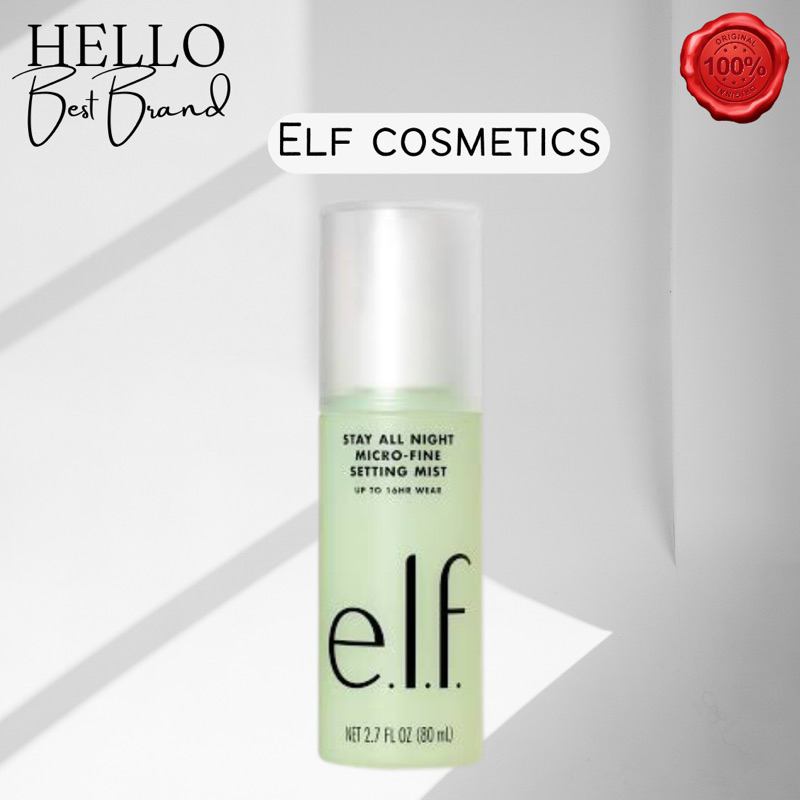 Jual ELF COSMETICS STAY ALL NIGHT MICRO-FINE SETTING MIST | Shopee ...