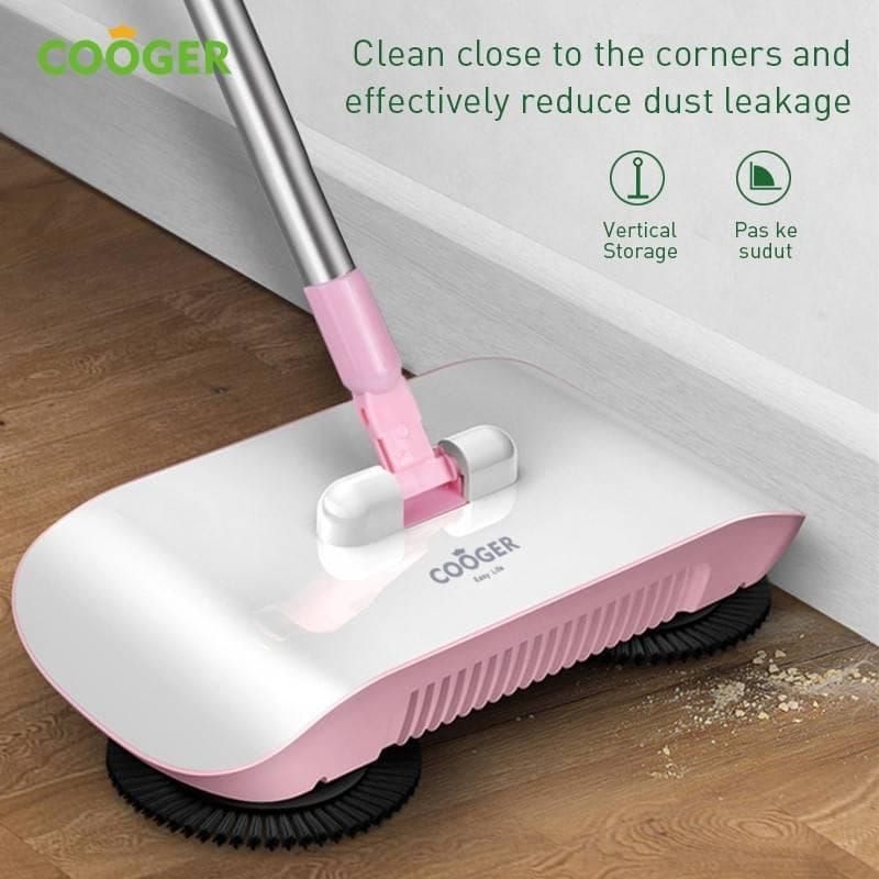 Jual Cooger Sapu Dorong Otomatis Pembersih Lantai Penyedot Debu Dan ...