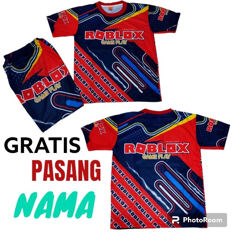 Jual BAJU ANAK ROBLOX/BAJU GAMING MINICRAF | Shopee Indonesia