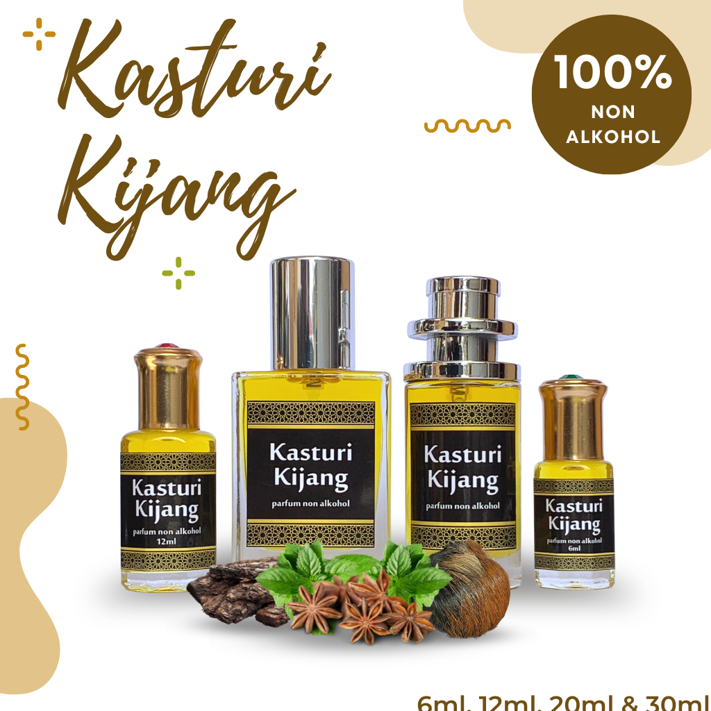 Jual Parfum Kasturi Kijang Minyak Wangi Sholat Non Alkohol | Shopee Indonesia