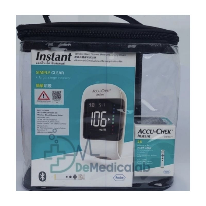 Jual Alat Gula Darah Accucheck Accu Check Instant Blood Glucose Test ...
