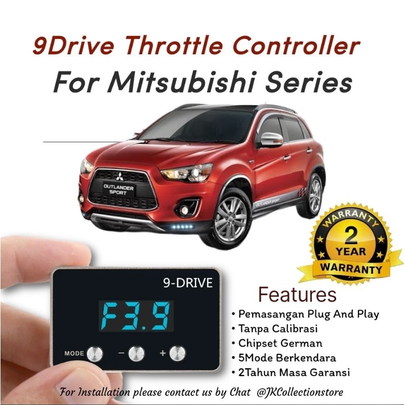 Jual 9 Drive Throttle Controller Mitsubishi Outlander Series Remap ...
