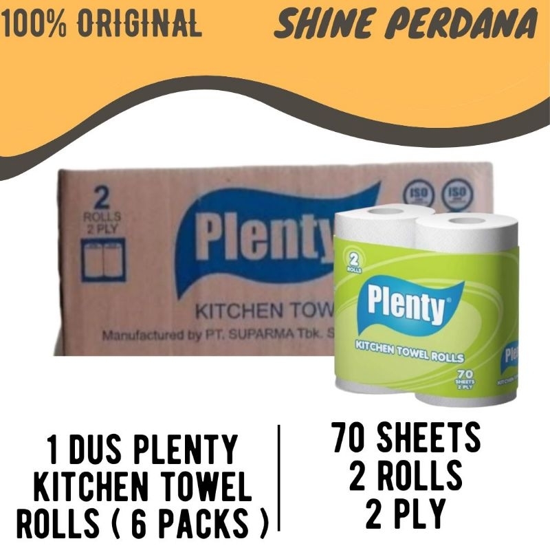 Jual GROSIR | 1 Dus | 1 Karton | 6 Pack | Tisu Tissue Kitchen Towel ...