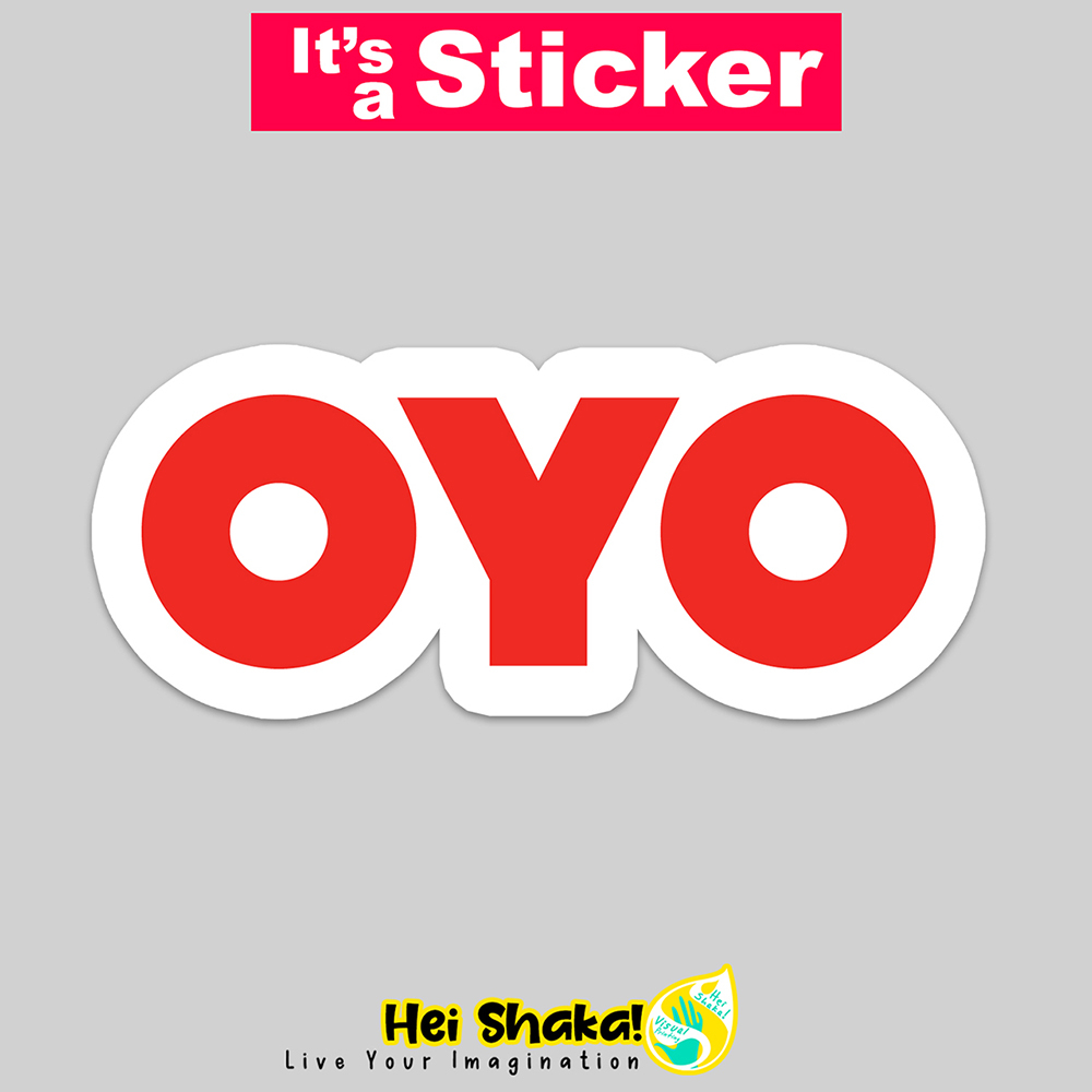 Jual Stiker Oyo Hotels Sticker Bahan Vinyl Anti Air | Shopee Indonesia