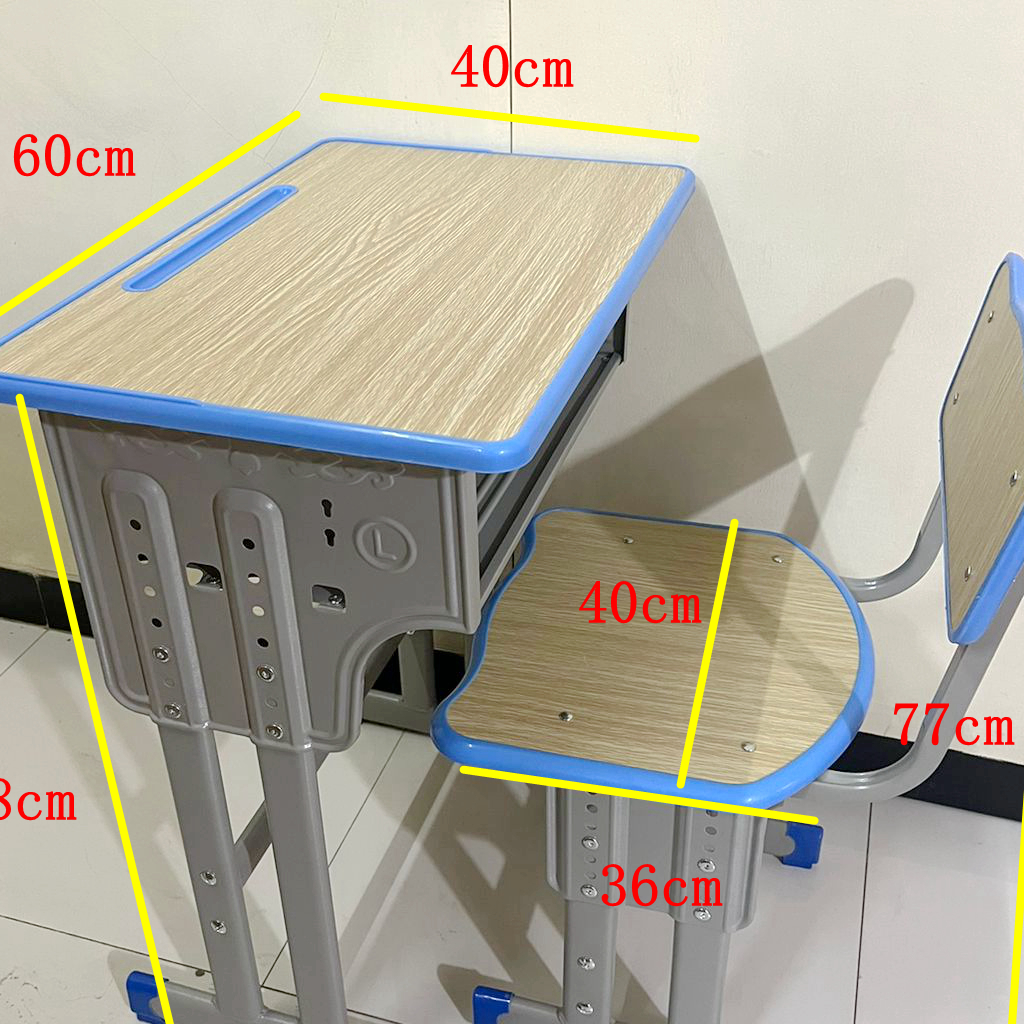 Jual meja kursi set belajar anak sekolah les tulis siswa murid | Shopee ...