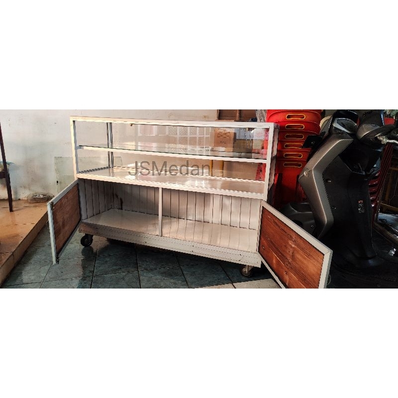 Jual Sterling Bekas Counter HP - Steling Murah 150cm - Rak Display ...