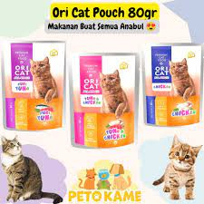 Jual NEW ORI CAT POUCH SACHET 80Gr | Makanan Kucing Basah Kucing ...