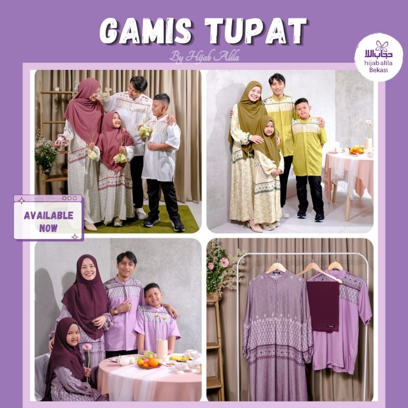 Jual GAMIS TUPAT BY HIJAB ALILA | Shopee Indonesia