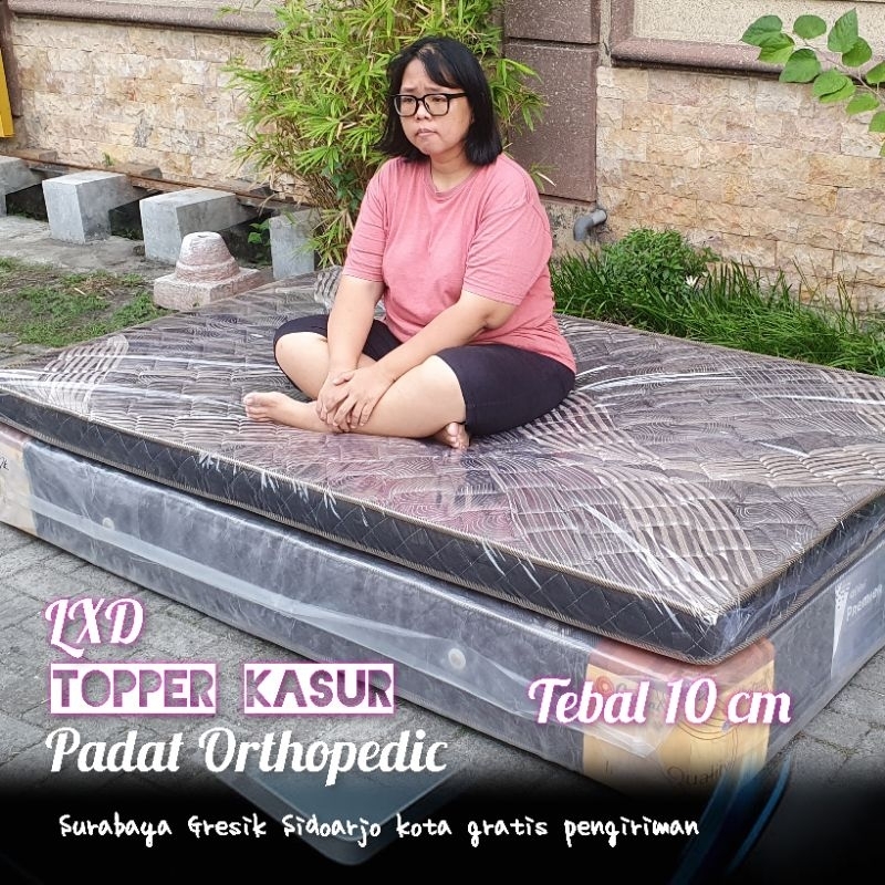 Jual Topper matras LXD tebal 10 cm padat Orthopedic untuk kasur atau ...