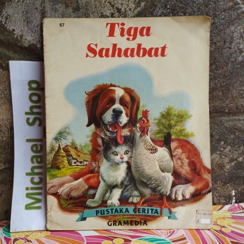 Jual Buku Pustaka cerita Gramedia nomer 67 : Tiga Sahabat ( 1985 ...