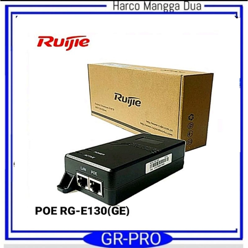 Jual ruijie/ruiji RG-E 130 GE power adapter injector | Shopee Indonesia