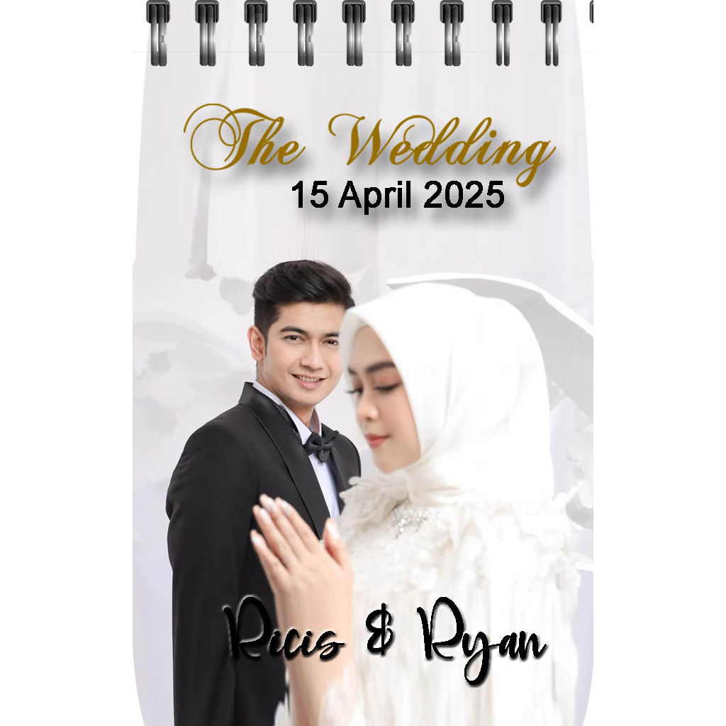 Jual souvenir notebook custom bisa tambah foto dan nama SOVENIR NOTEBOK ...