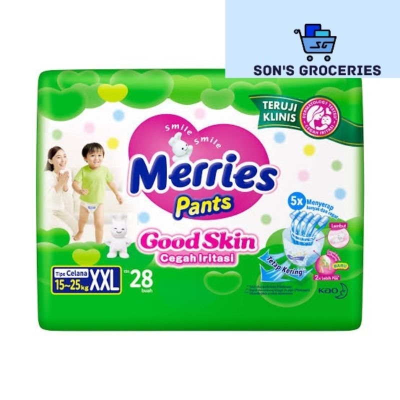Jual Merries Pants XXL 28 Good Skin | Shopee Indonesia