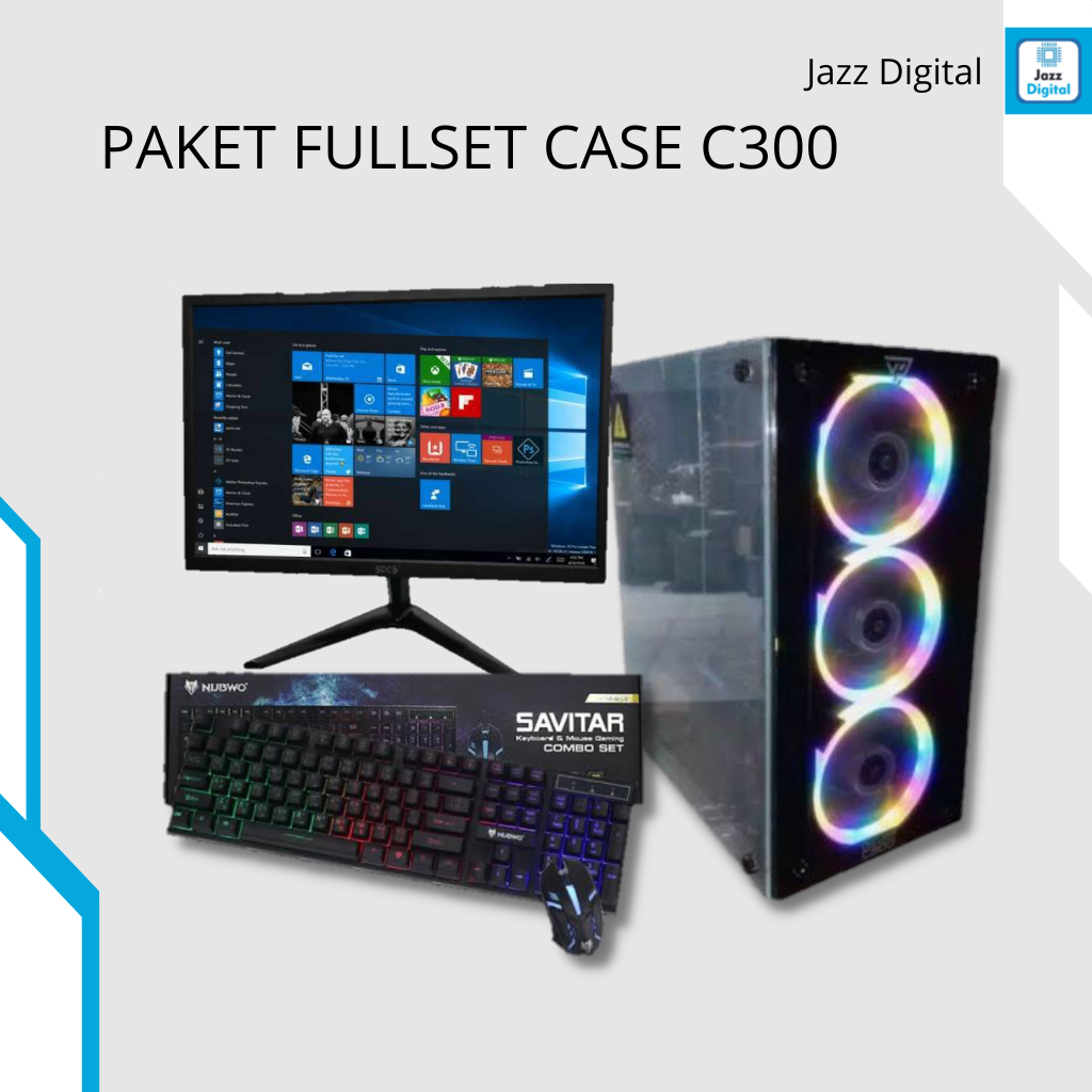Jual PC GAMING CORE I5 RAM 8GB VGA 2GB HDD 500GB MONITOR 19 IN FULL SET | Shopee Indonesia