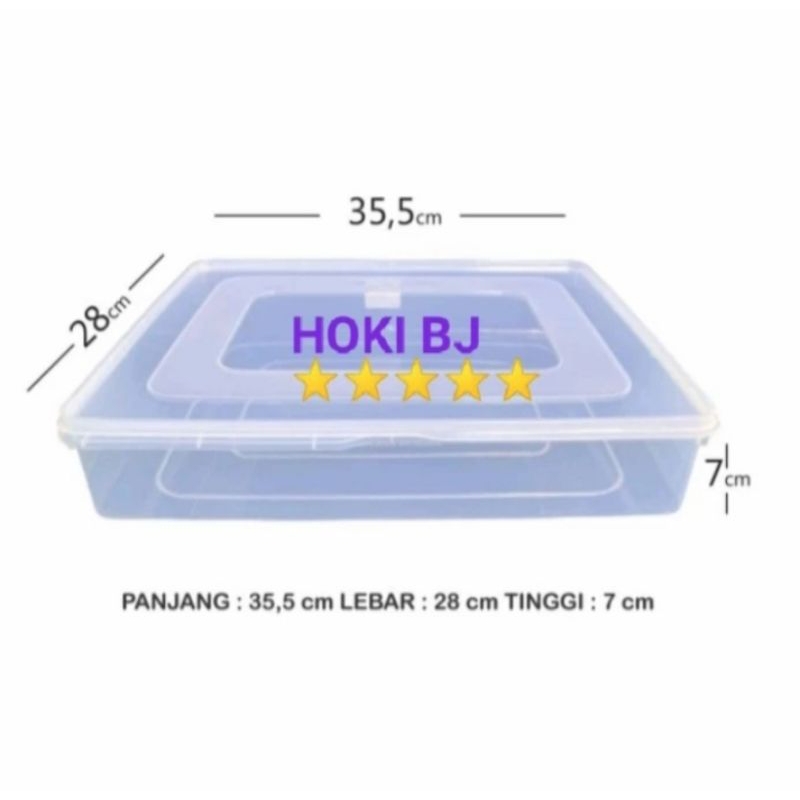 Jual Kotak Donat Plastik 5500mil / Tempat Donat Plastik Merk KMP (by ...