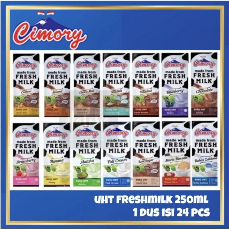 Jual Susu Cimory UHT 250ml | Shopee Indonesia