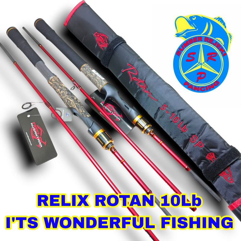 Jual joran relix nusantara rotan 664 5-10lb | Shopee Indonesia