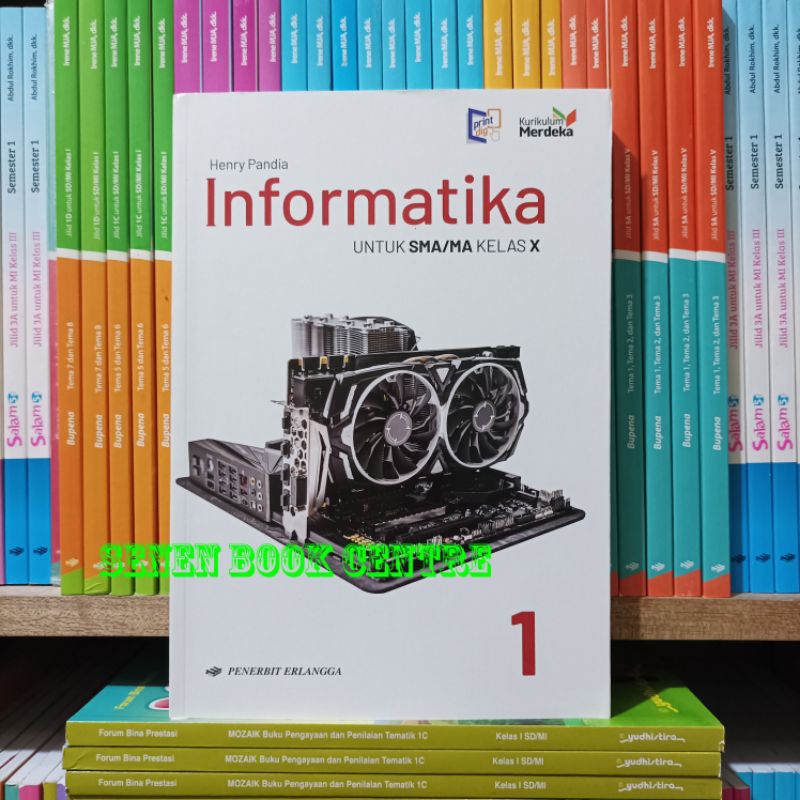 Jual Buku Informatika Kelas 1/X 10 SMA Erlangga Kurikulum Merdeka | Shopee Indonesia