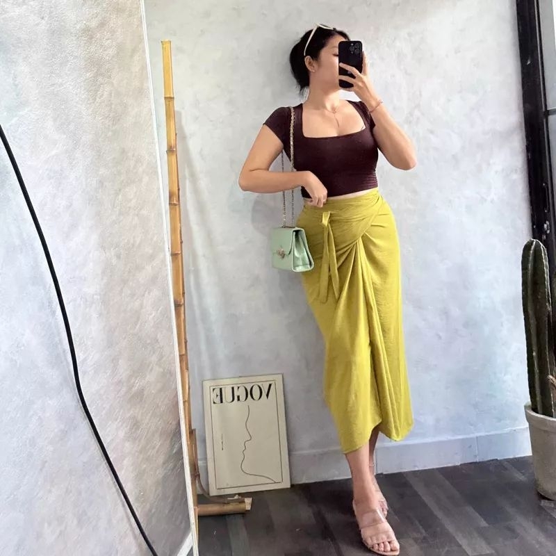 Jual Rok Lilit Ikat Crinkle Airflow Premium | Shopee Indonesia