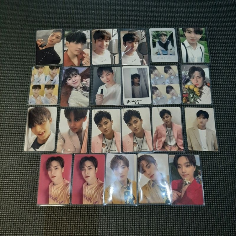 Jual ‼️Baca Desc‼️ Photocard, Benefit, HMV, dan Lucky Draw Hoshi, Wonwoo, Woozi, Mingyu, dan ...
