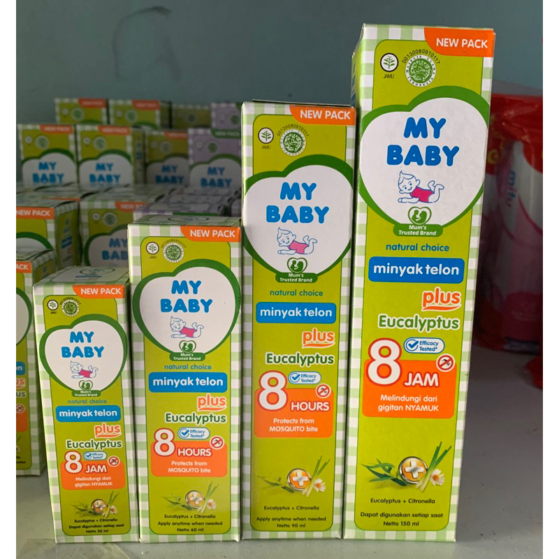 Jual MINYAK TELON MY BABY 30 ml 60 ml 90 ml 150 ml | Shopee Indonesia