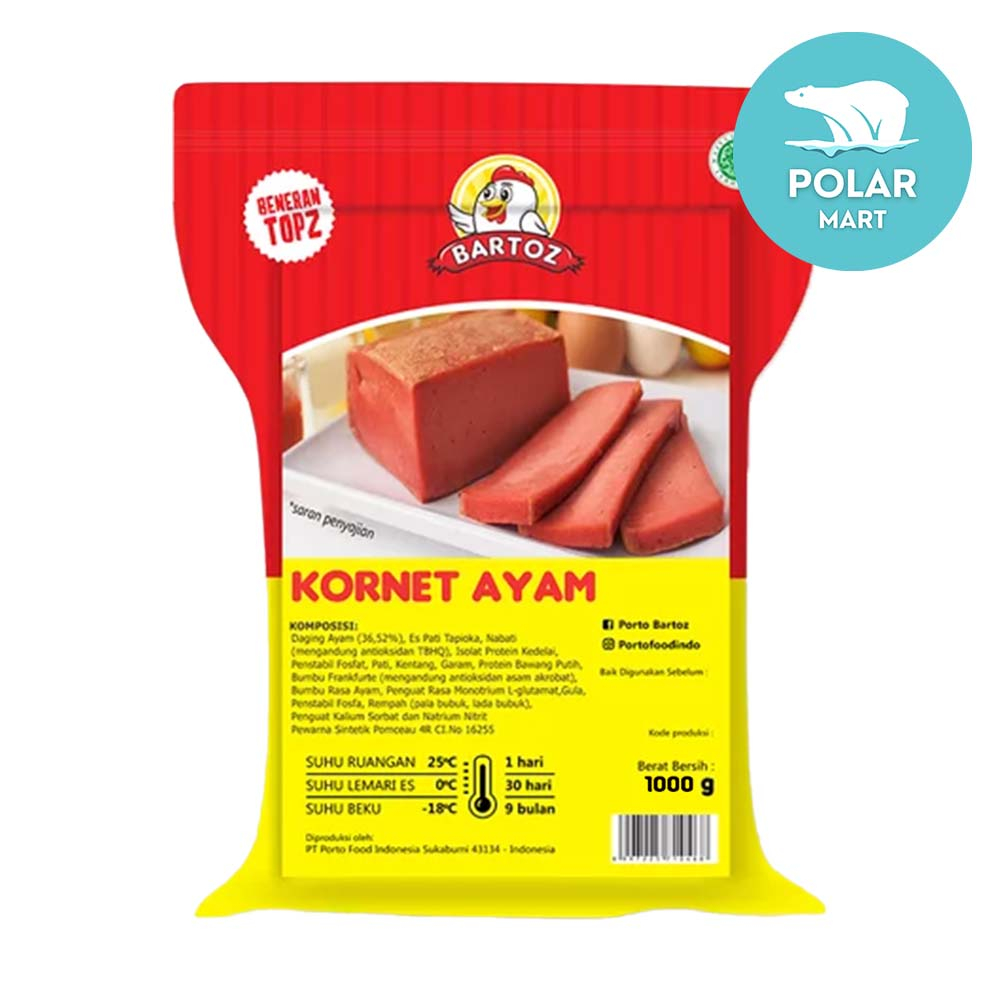 Jual Bartoz Kornet Ayam 1 Kg (FROZEN FOOD BANDUNG) | Shopee Indonesia