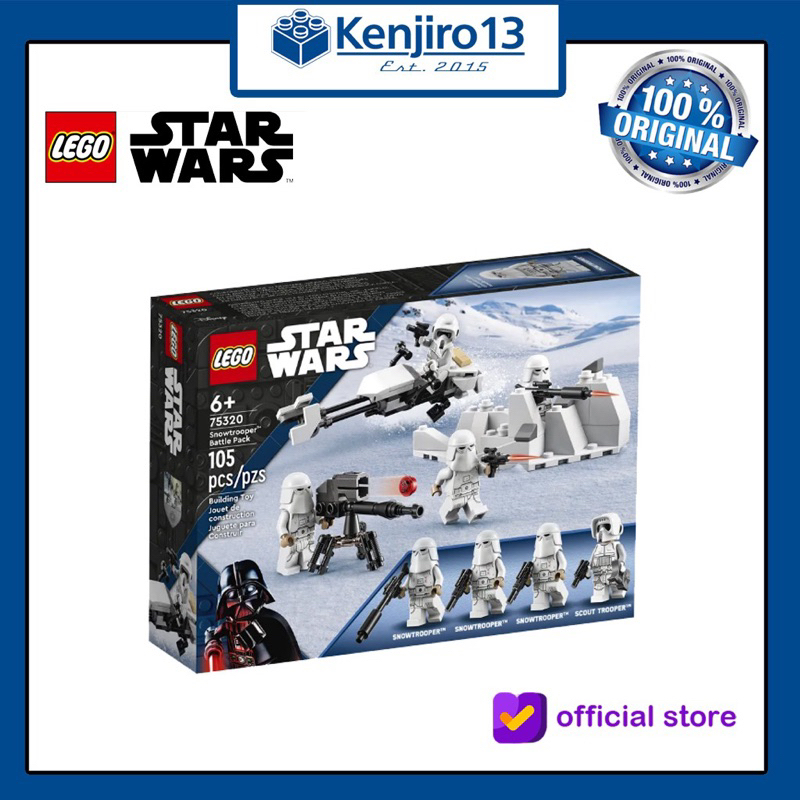 Jual Lego StarWars 75320 Snowtrooper Battle Pack | Shopee Indonesia