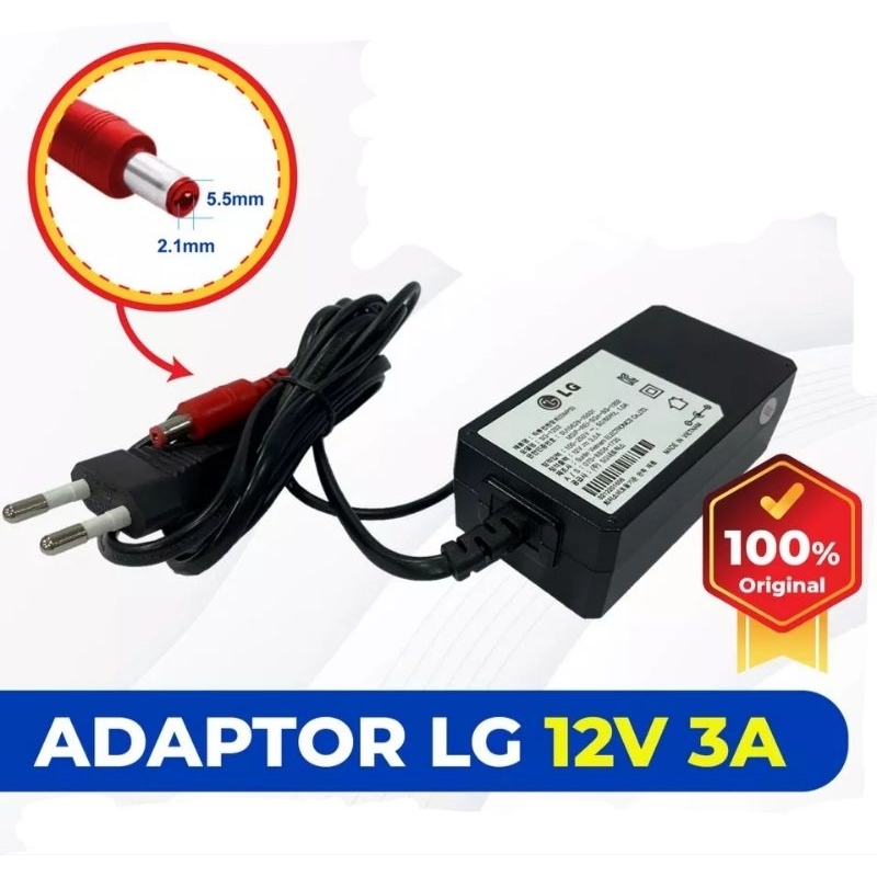 Jual ADAPTOR POWER SUPPLY 12V 3A | Shopee Indonesia