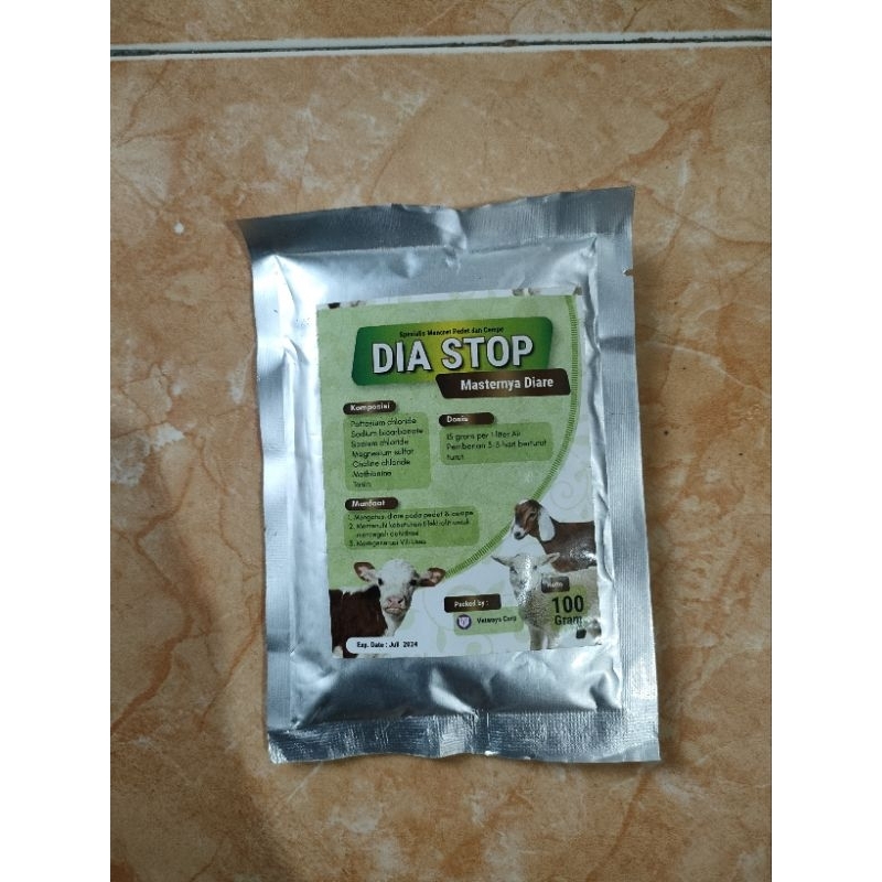 Jual Dia Stop Obat Mencret Diare Sapi Kambing Kuda Domba | Shopee Indonesia