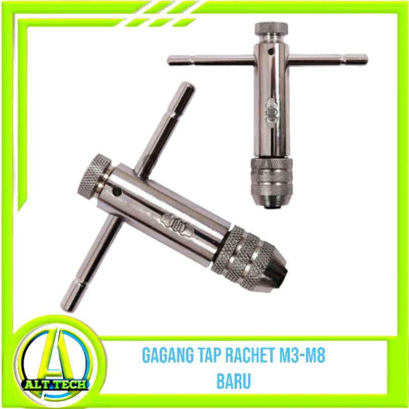 Jual Gagang Tap Rachet M3-M8 Alat Penjepit Tap Ulir Manual | Shopee Indonesia