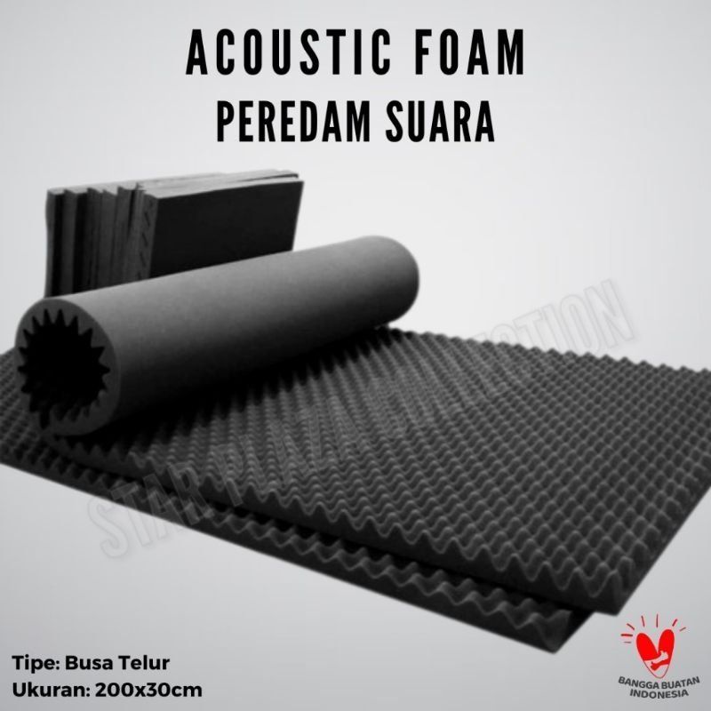 Jual Busa Peredam Suara - Busa Telur - Acoustic Foam Soundproof - Egg ...
