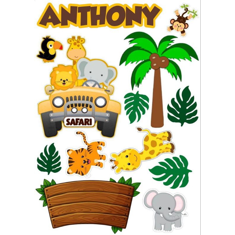 Jual TOPPER ANIMAL / SAFARI / TOPPER HEWAN / TOPPER ZOO | Shopee Indonesia