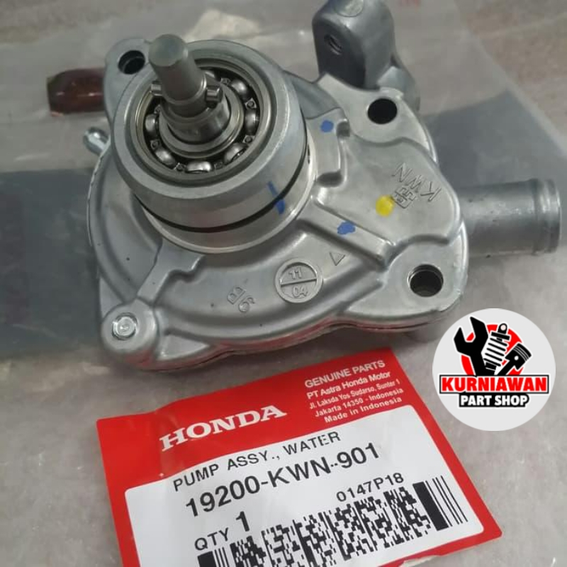 Jual WATERPUMP ASSY SET VARIO 125 ORI AHM 19200KWN901 | Shopee Indonesia