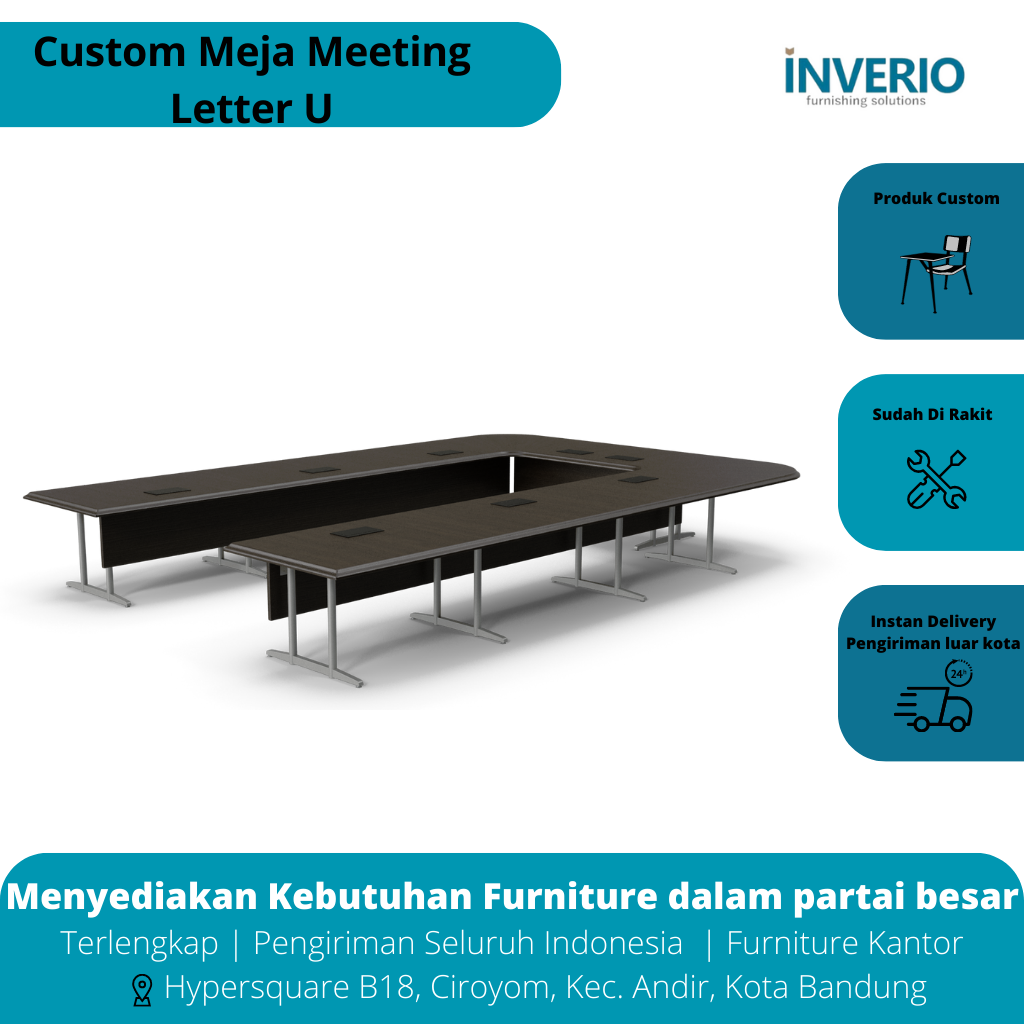 Jual Custom Meja Meeting Letter U | Shopee Indonesia