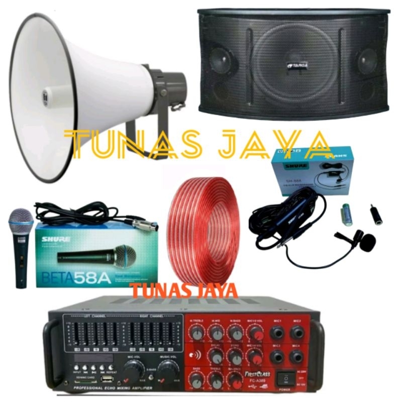 Jual PAKET TOA MASJID ATAU MUSHOLLA CORONG TOA 50 WATT DAN INDOOR ...