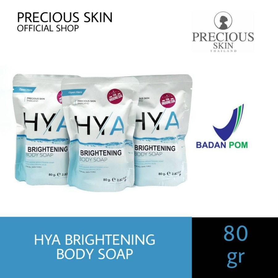 Jual Precious Skin Thailand HYA Hyaluronic Acid Body soap Brightening ...