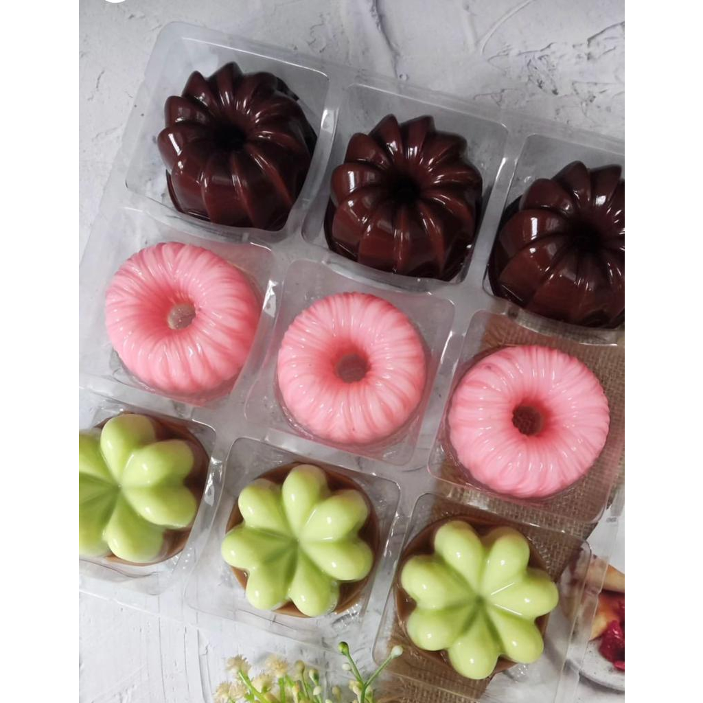 Jual Mika Puding Mini Sekat 9 / Tray puding sekat 9 ECERAN PER 10 PCS ...