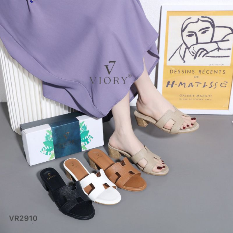 Jual VIORY Chunky Sandal Heels Shoes #VR2910 ORIGINAL | Shopee Indonesia