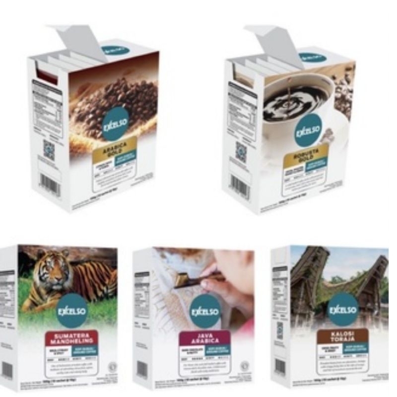Jual kopi excelso single serving 10x10gram (sachet) | Shopee Indonesia